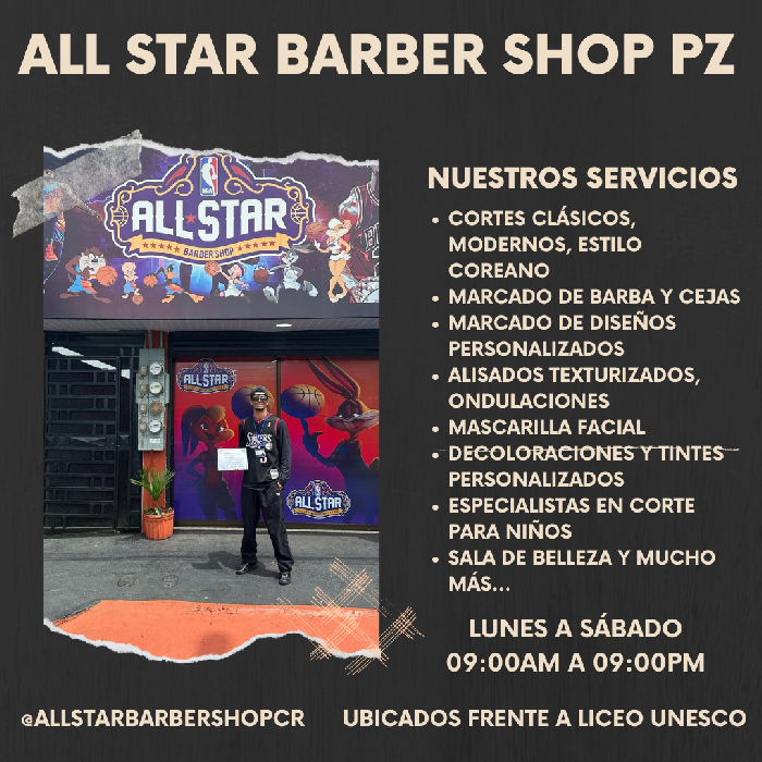 ALL STAR BARBER SHOP :: Instituto Técnico Nacional de Costa Rica